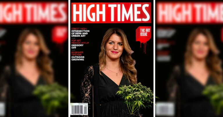 Marlène Schiappa to appear on the cover of High Times Magazine - Newsweed